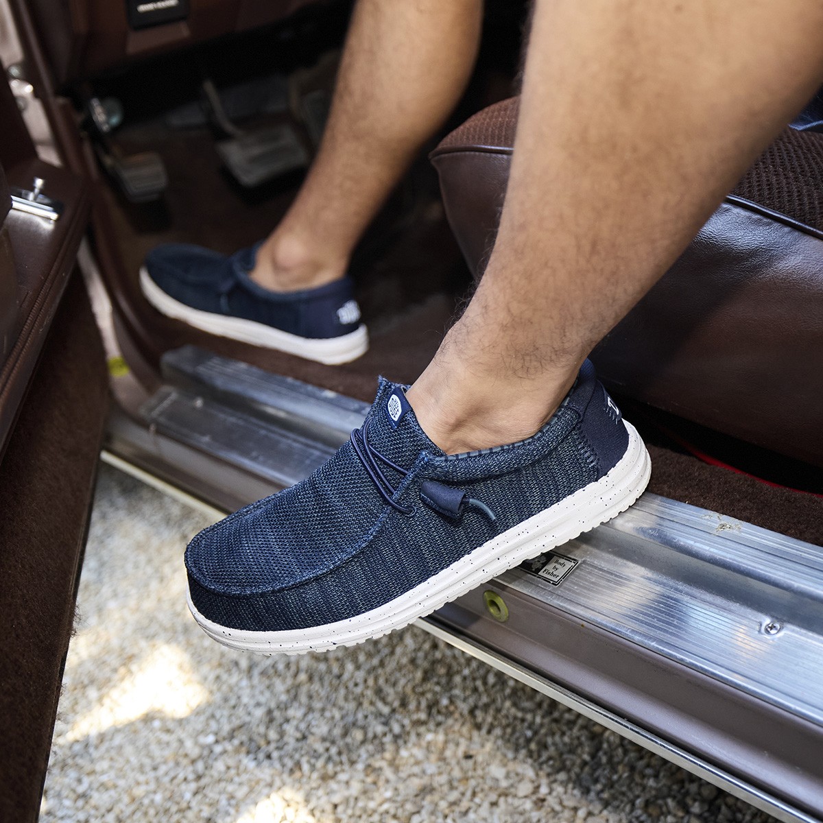 Wally Stretch Sox Dark Slate/Multi - Uomo Primavera Estate | Heydude ...